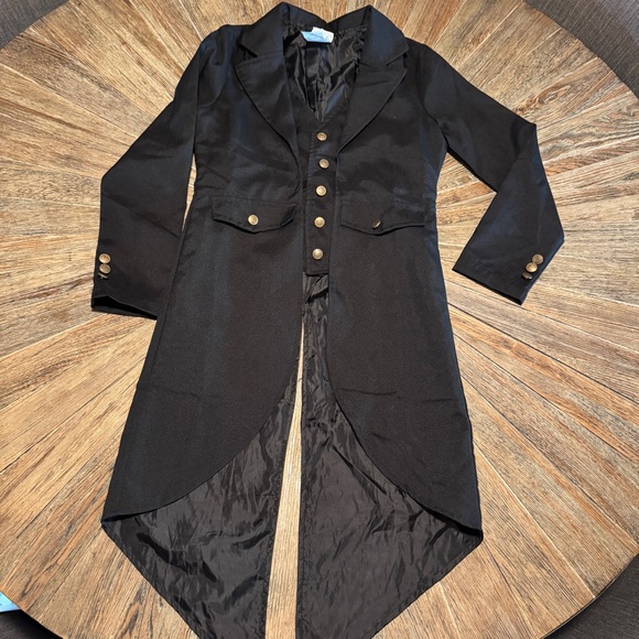 Costumes | Kids Tailcoat Jacket Steampunk Medieval Gothic Size Large ...